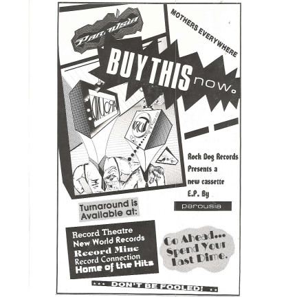 97 Rock 'Buffalo Rocks' album Vol.1 1981 - Parousia Buff