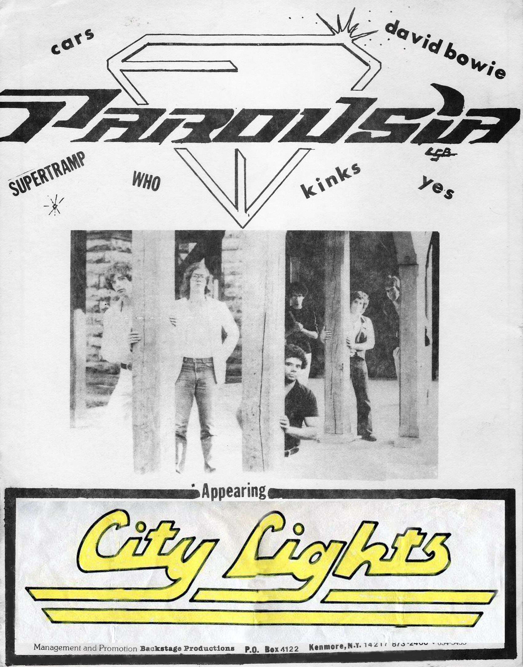 Parousia Opens For GIANT At Bogart’s – February 21, 1990 - Parousia Buff